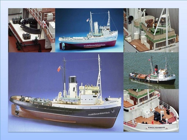 Sleepboten - Modelbouwdekombuis