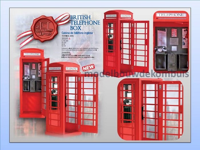 British Telephone Box - Modelbouwdekombuis